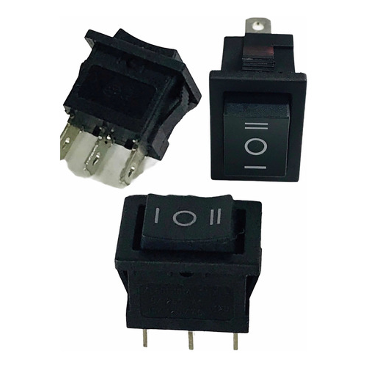 Switch Interruptor 3 Posiciones 3 Pines 15.0mm X 16.9mm