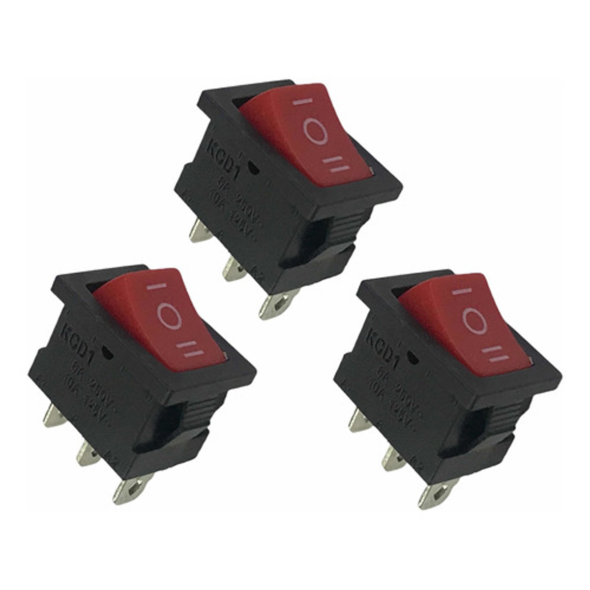 Switch Interruptor 3 Posiciones 3 Pines 15.0mm X 16.9mm