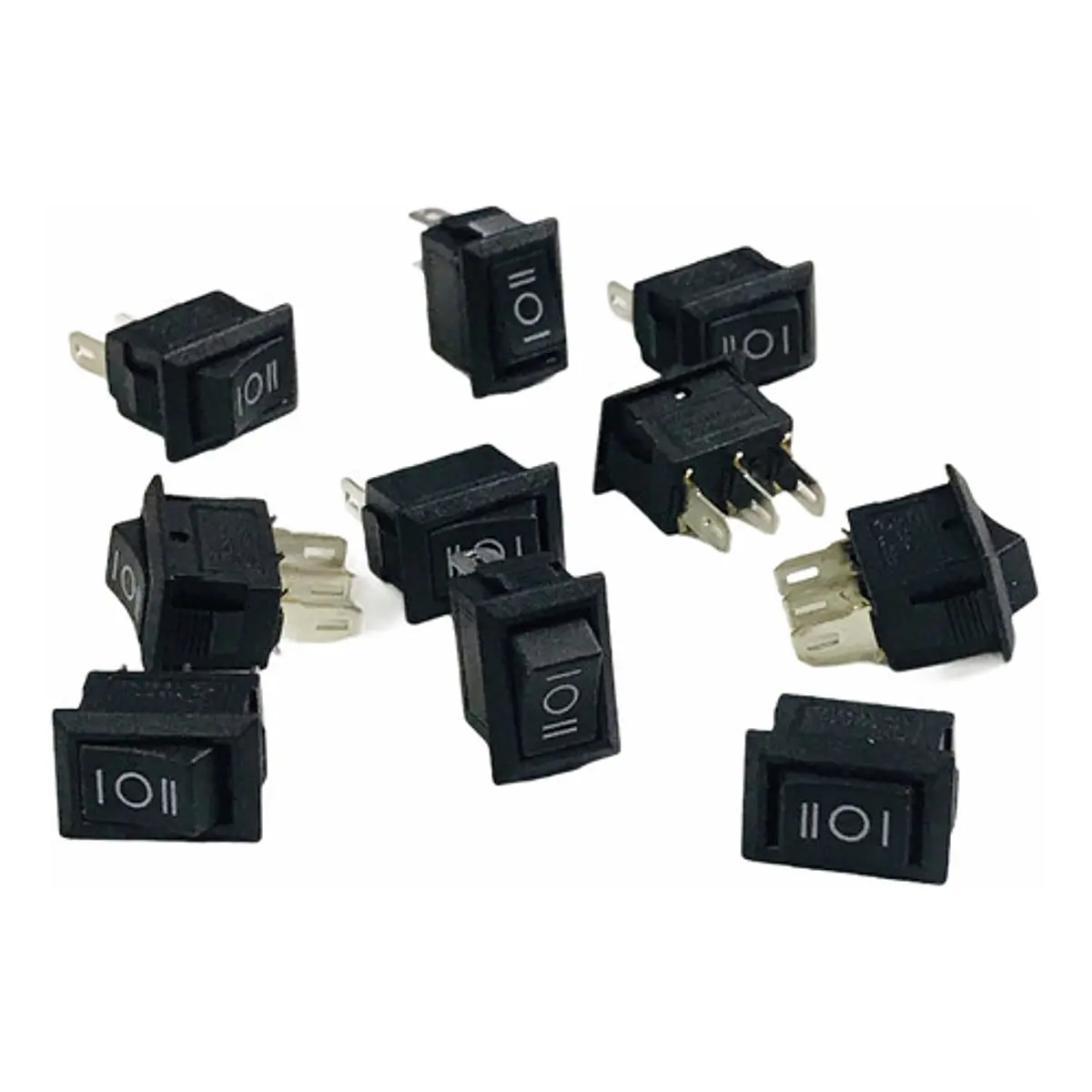 Mini Switch Interruptor 3 Posc 3pines 10.0mm X 11.7mm