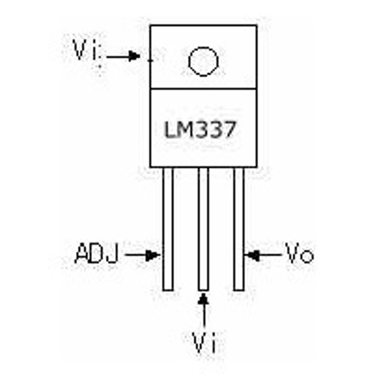 Regulador De Voltaje Lm 337 T Negativo Regulable Lm337t