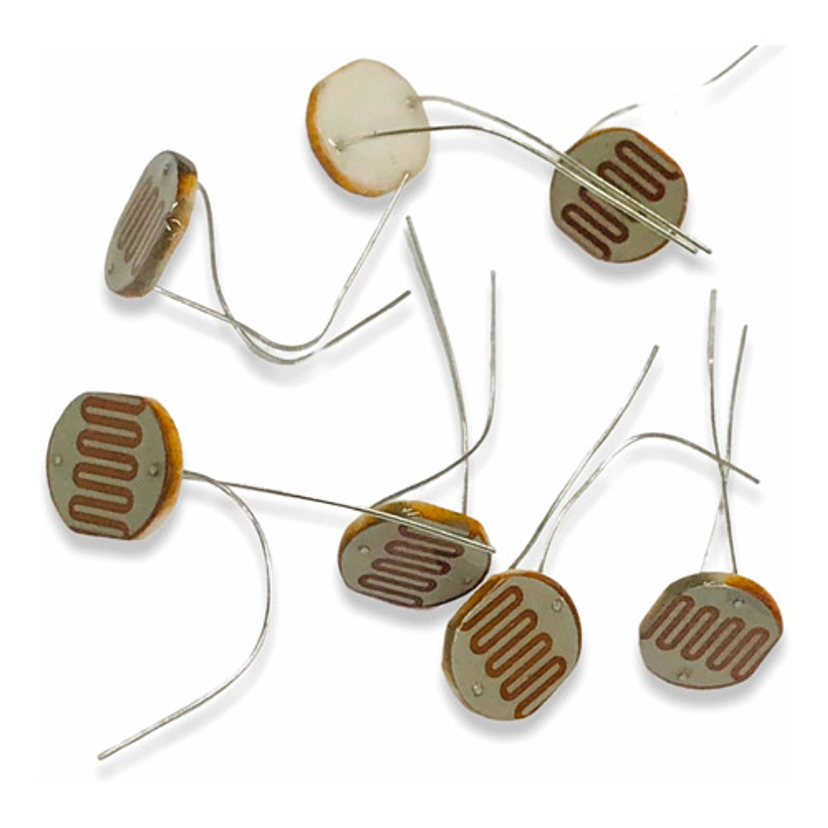 Sensor De Luz Ldr Fotocelda Grande 10mm