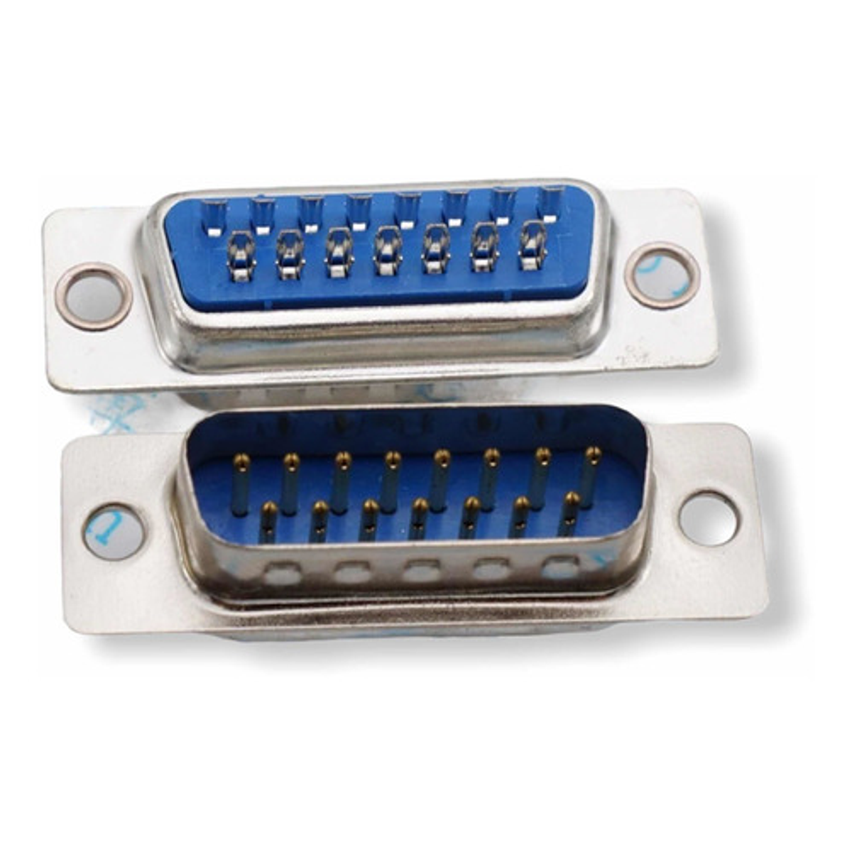Conector Db15 Macho 2 Hileras 15 Pines