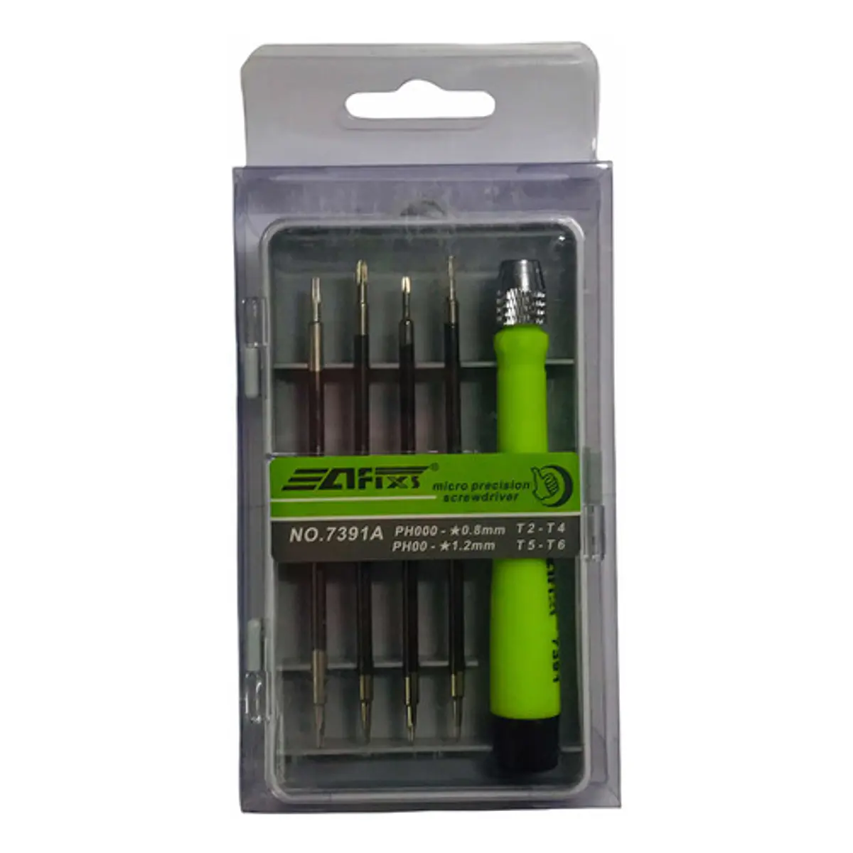 Set Kit 4 Perilleros Doble Punta Reparación Celular