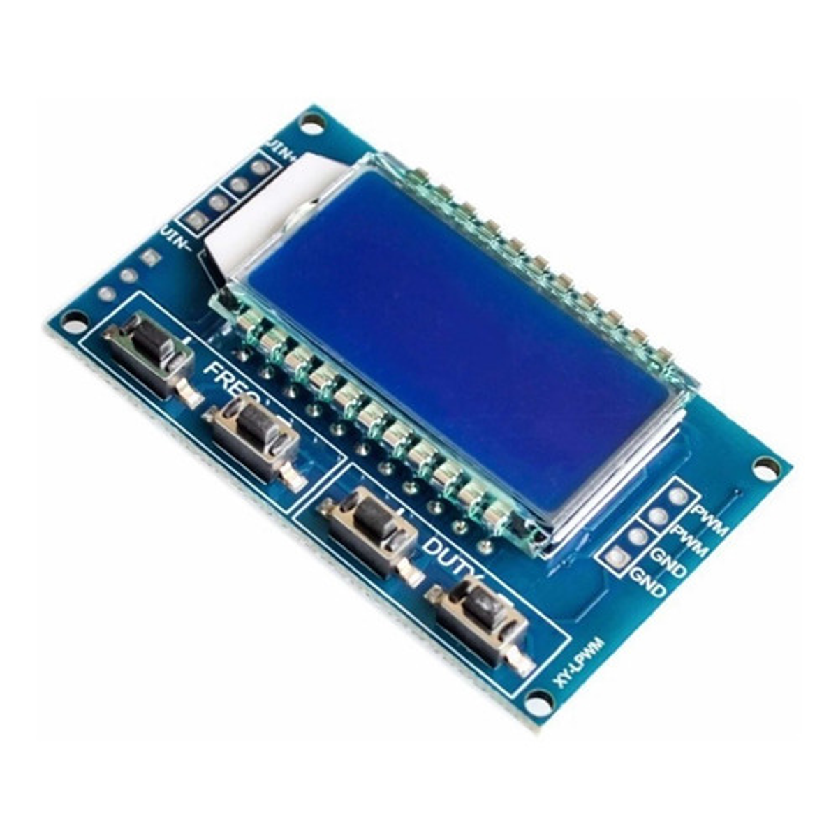 Generador De Frecuencia Pwm 1hz-150khz Con Display Lcd