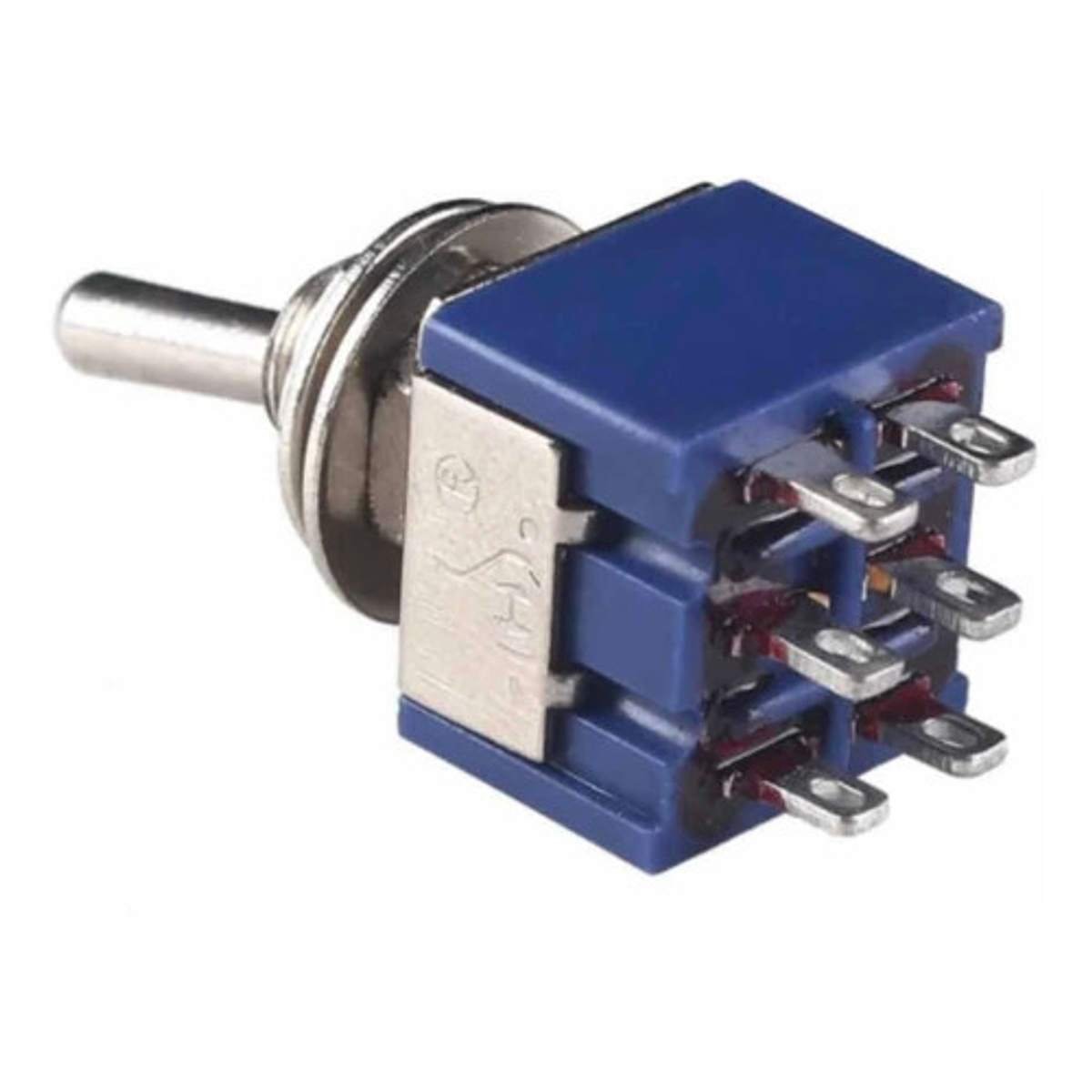 Switch Interruptor Tipo Codillo 2 Posiciónes 6 Pines