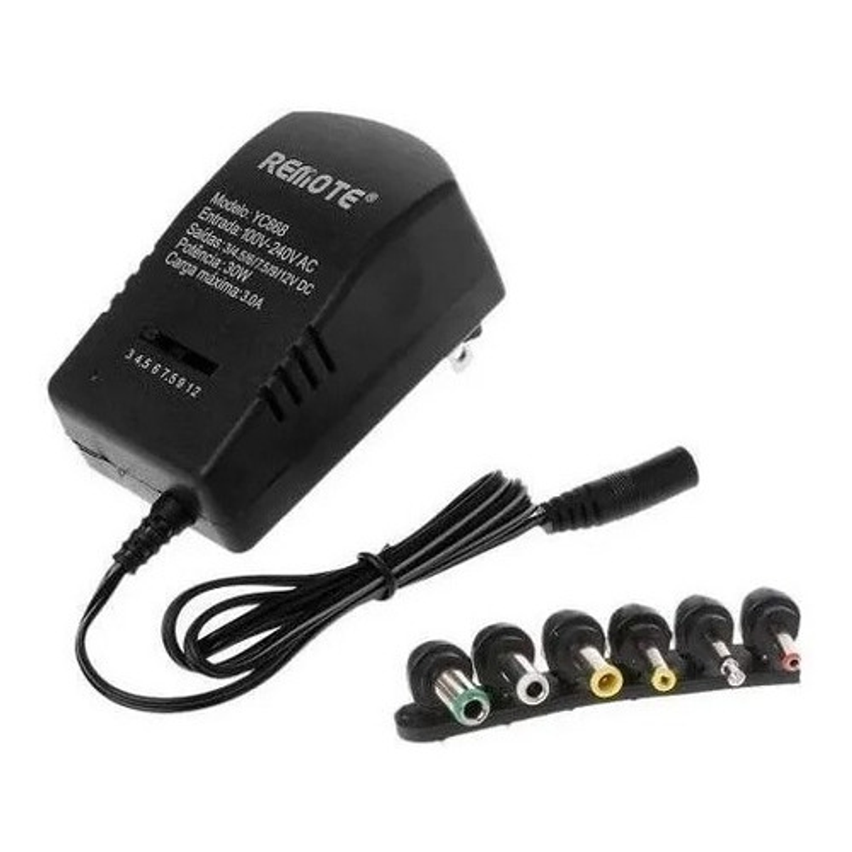 Adaptador Fuente Regulable 3v A 12v Dc Universal 3 Amp 30w