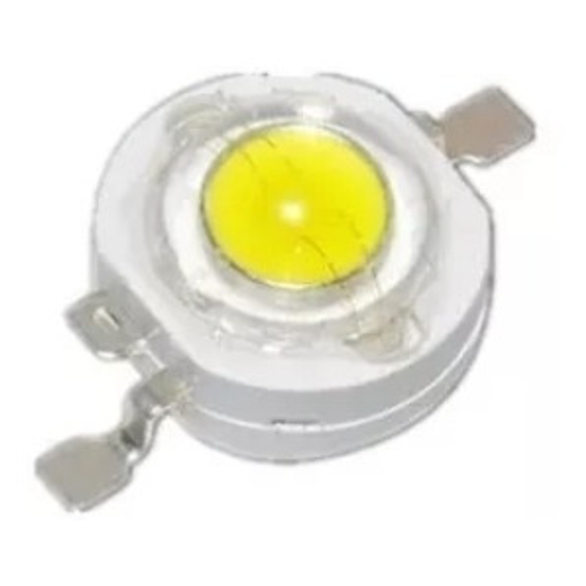 Led Blanco 1w De Potencia Con Discipador 3.2v 6500k