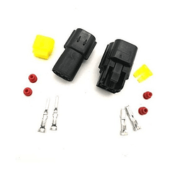 Conector aviación Metálico Circular 3 Pines Hembra Y Macho