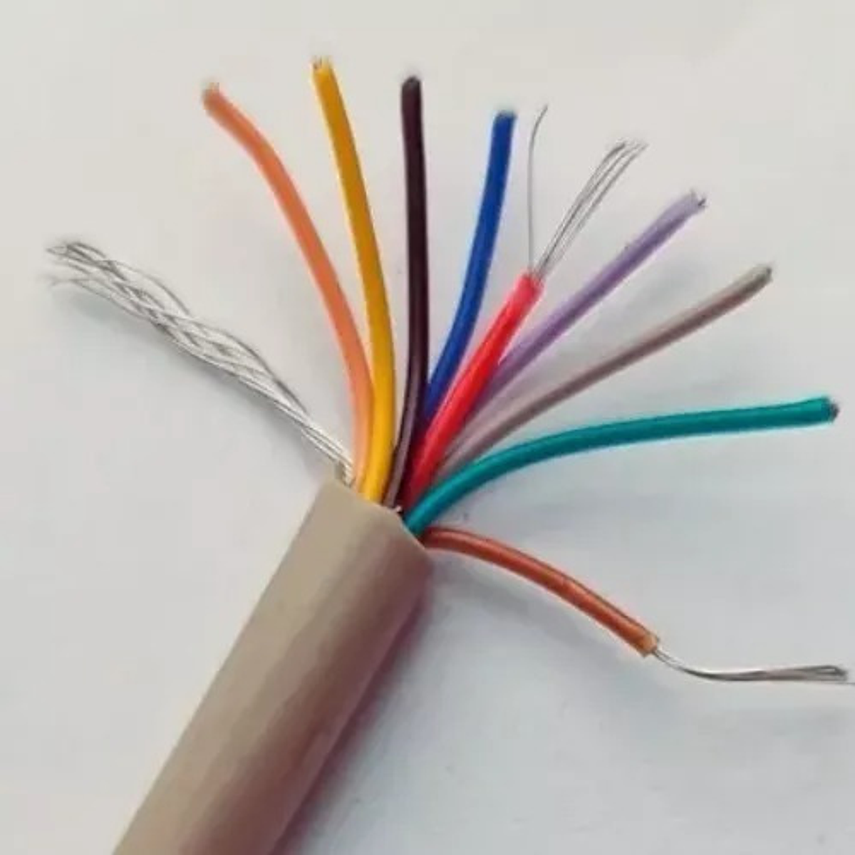 Cable de Control Encauchetado 9 Lineas Para Db9