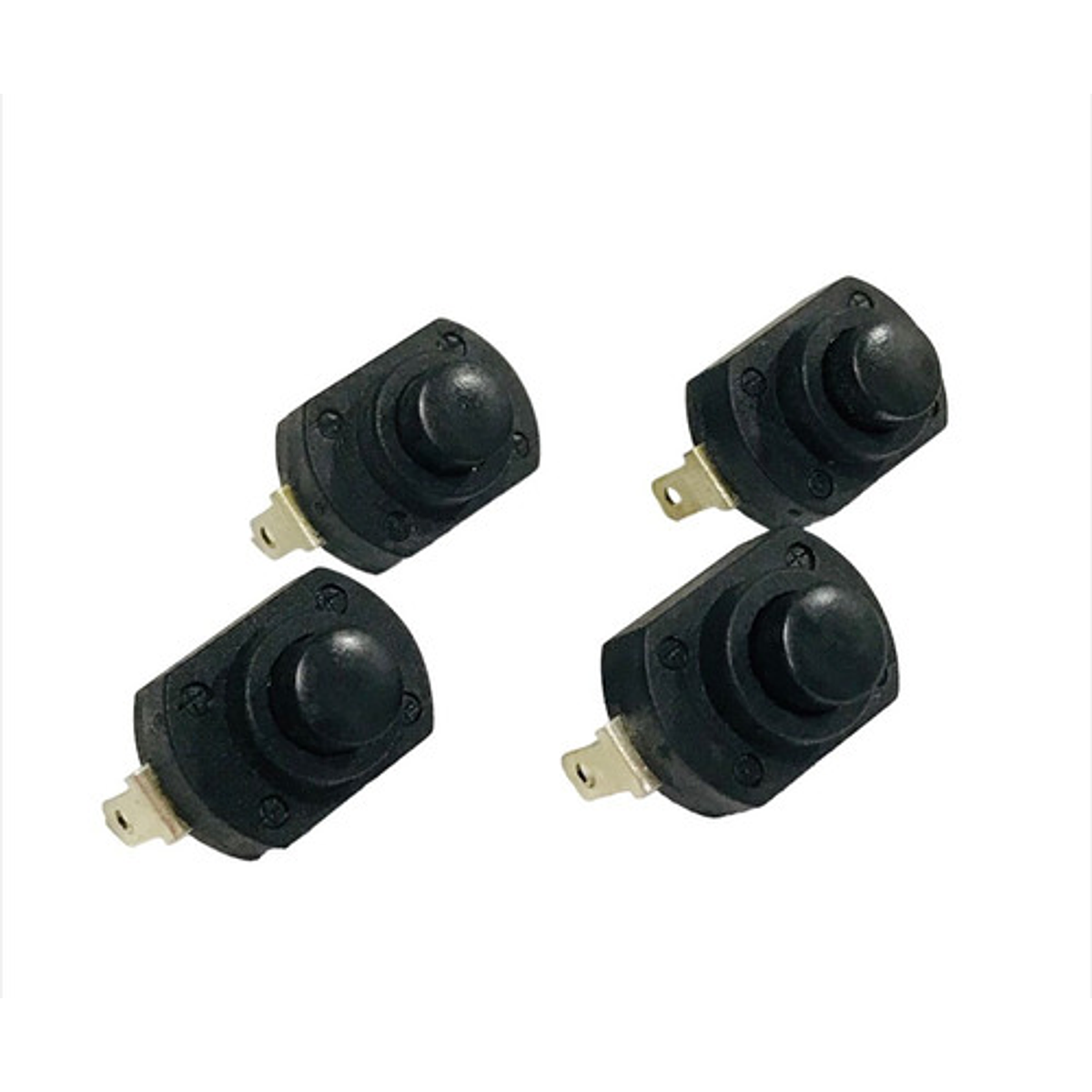 Switch Pulsadores 2 Pines Pulsador Redondo