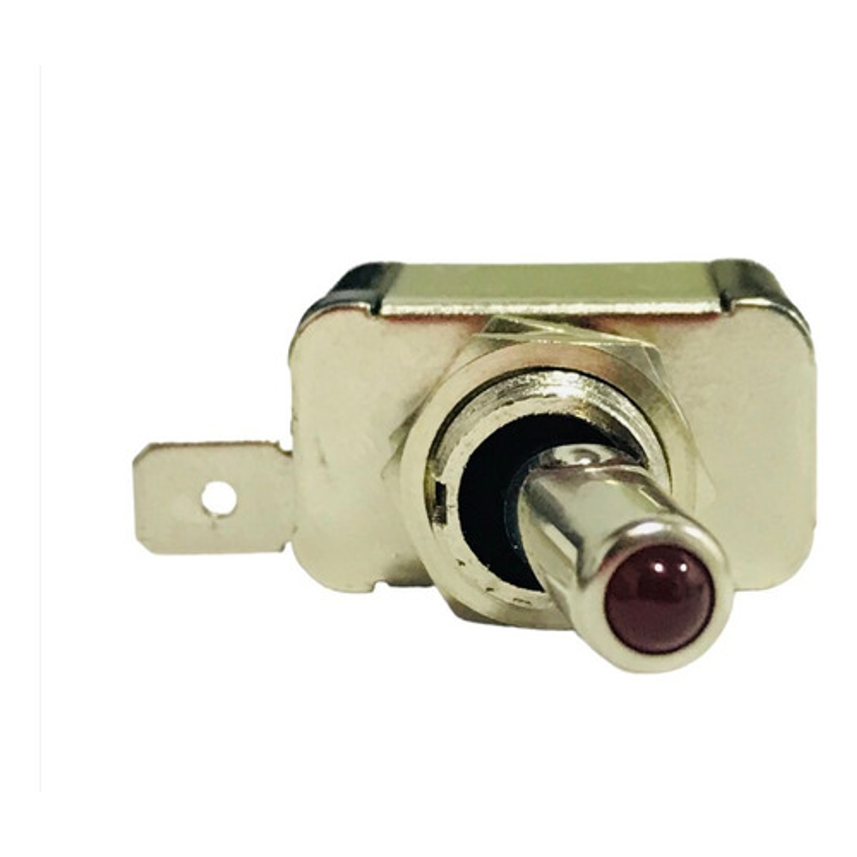 Interruptor Switch Codillo Piloto 12v Moto 2 Pines Metálico