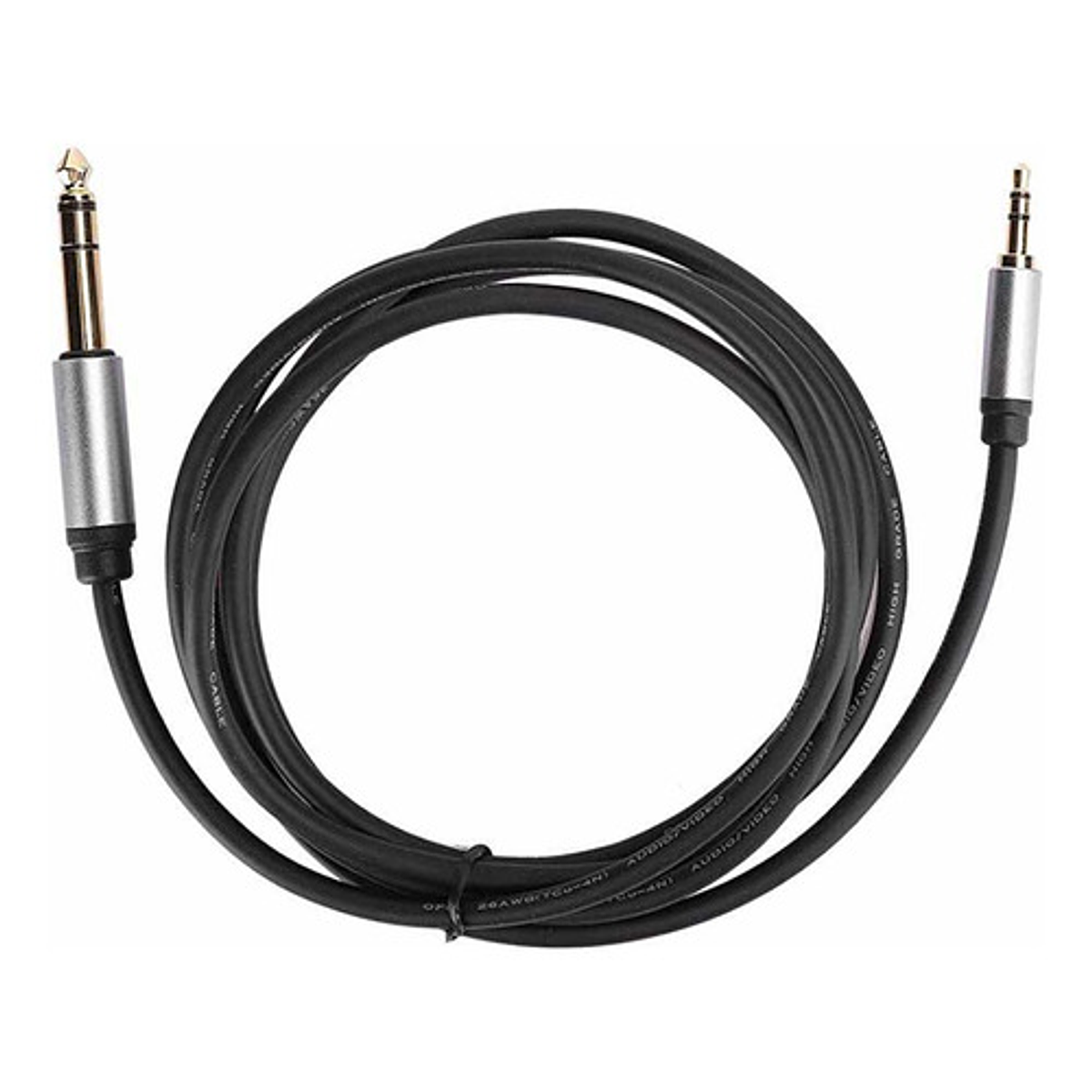 Cable Plug 3.5 Stereo A Plug 1/4 Stereo 1.8 Metros