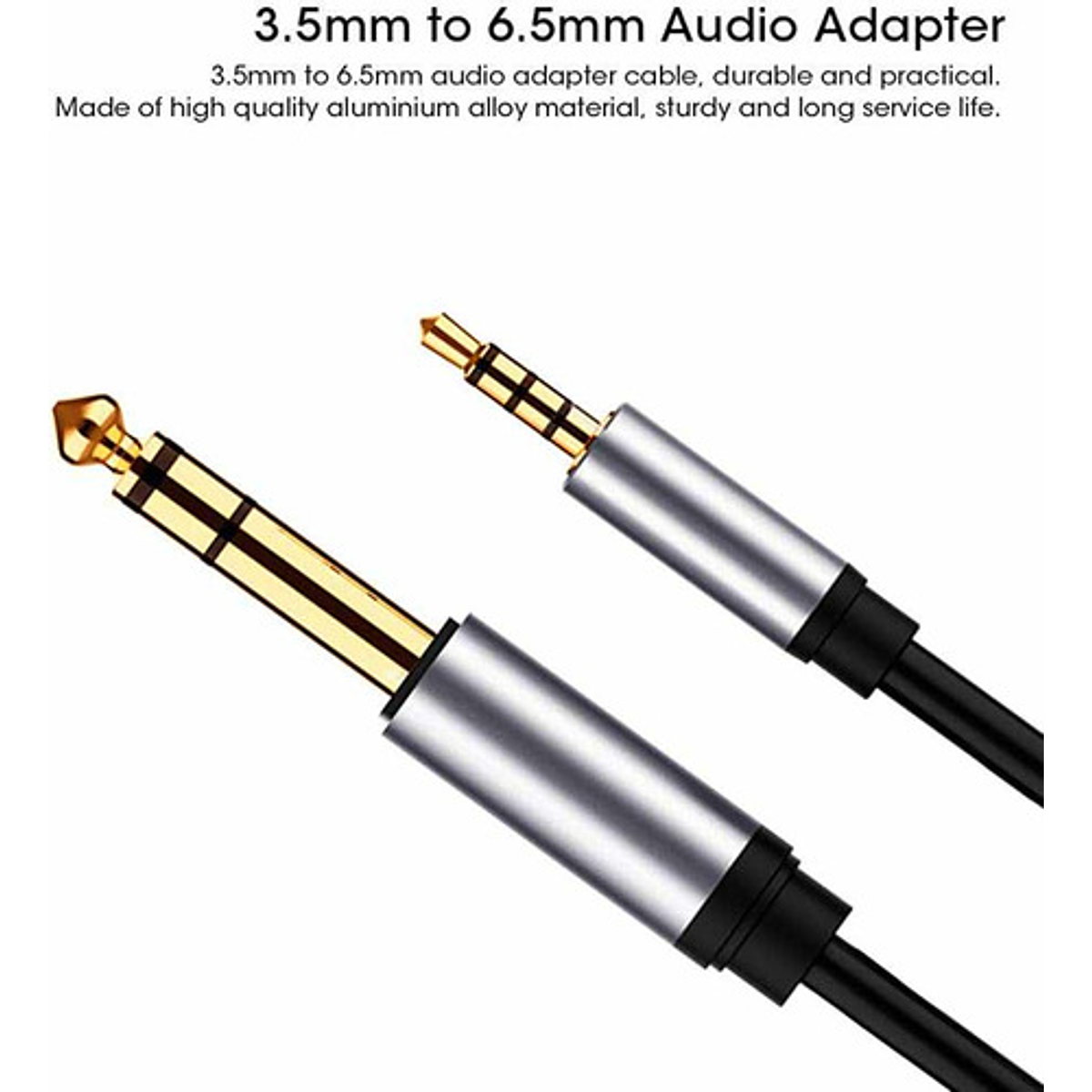 Cable Plug 3.5 Stereo A Plug 1/4 Stereo 1.8 Metros
