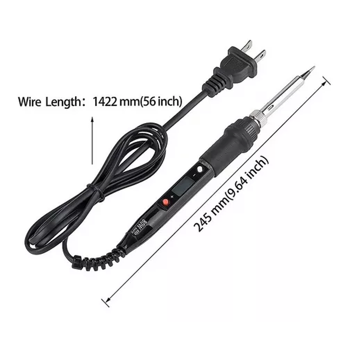 Cautin Profesional Tipo Lapiz Temperatura Ajustable Digital