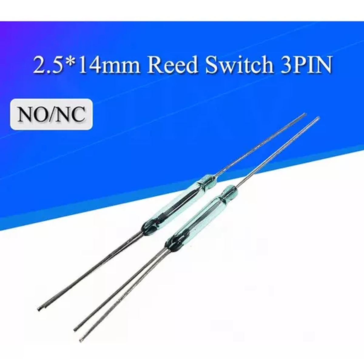 Reed switch sensor magnético NC 3 pines abierto cerrado