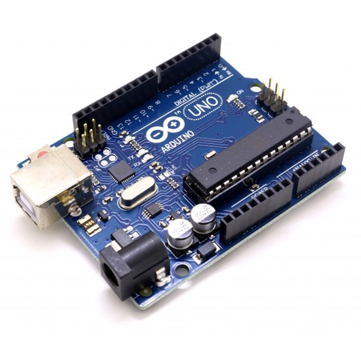 Arduino UNO R3 contramarcado con cable