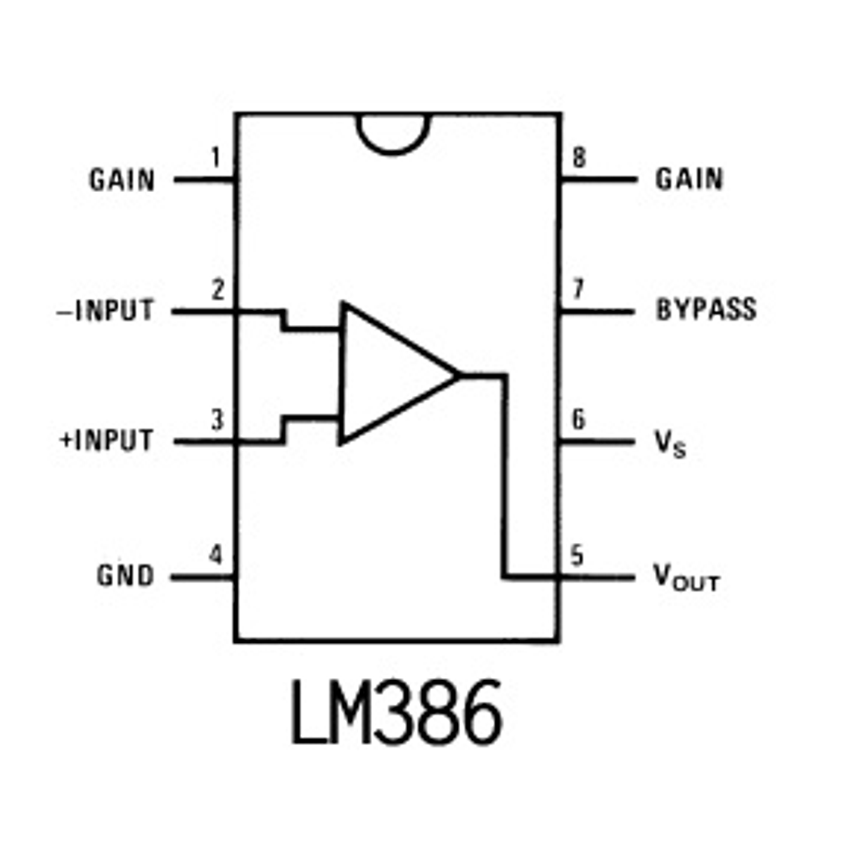 Lm 386 amplificador operacional Lm386