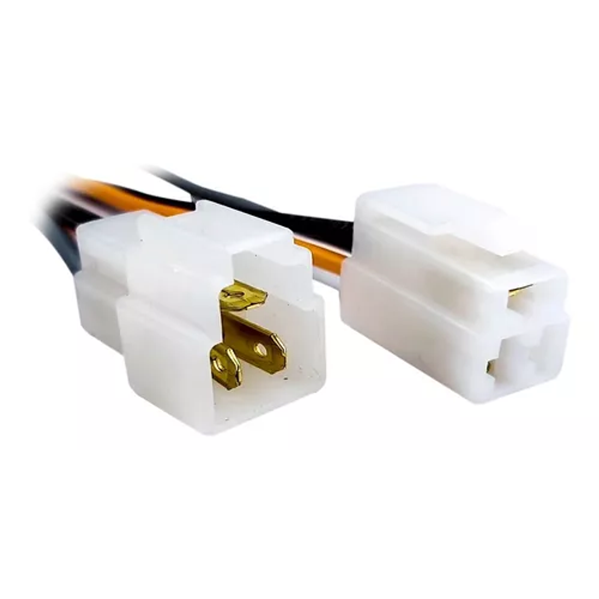 Conector Pacha 3 pines con cable hembra macho automotriz