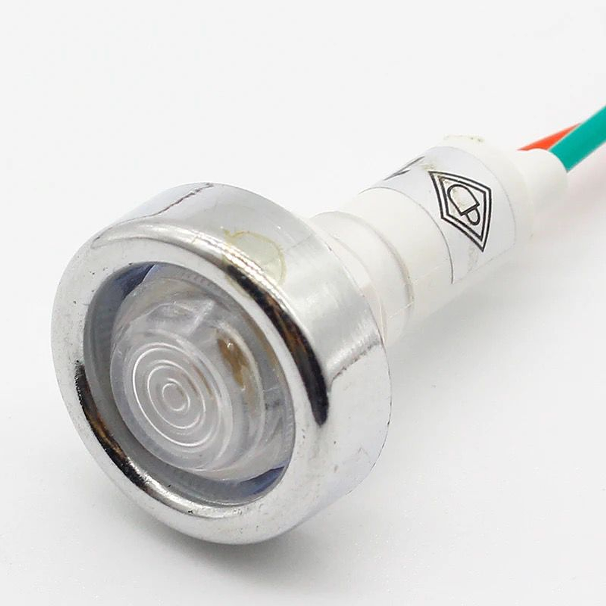 Luz led Piloto 12v dc indicador 10mm