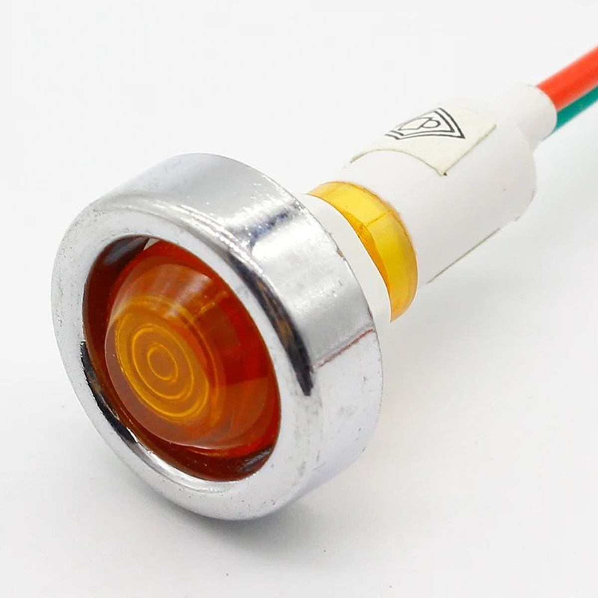 Luz led Piloto 12v dc indicador 10mm