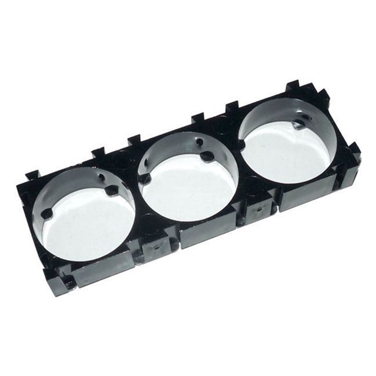 Modular holder para batería 18650 triple