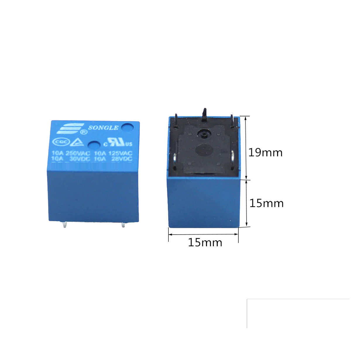 Relevo relay 9v 5 pines 10 Amp