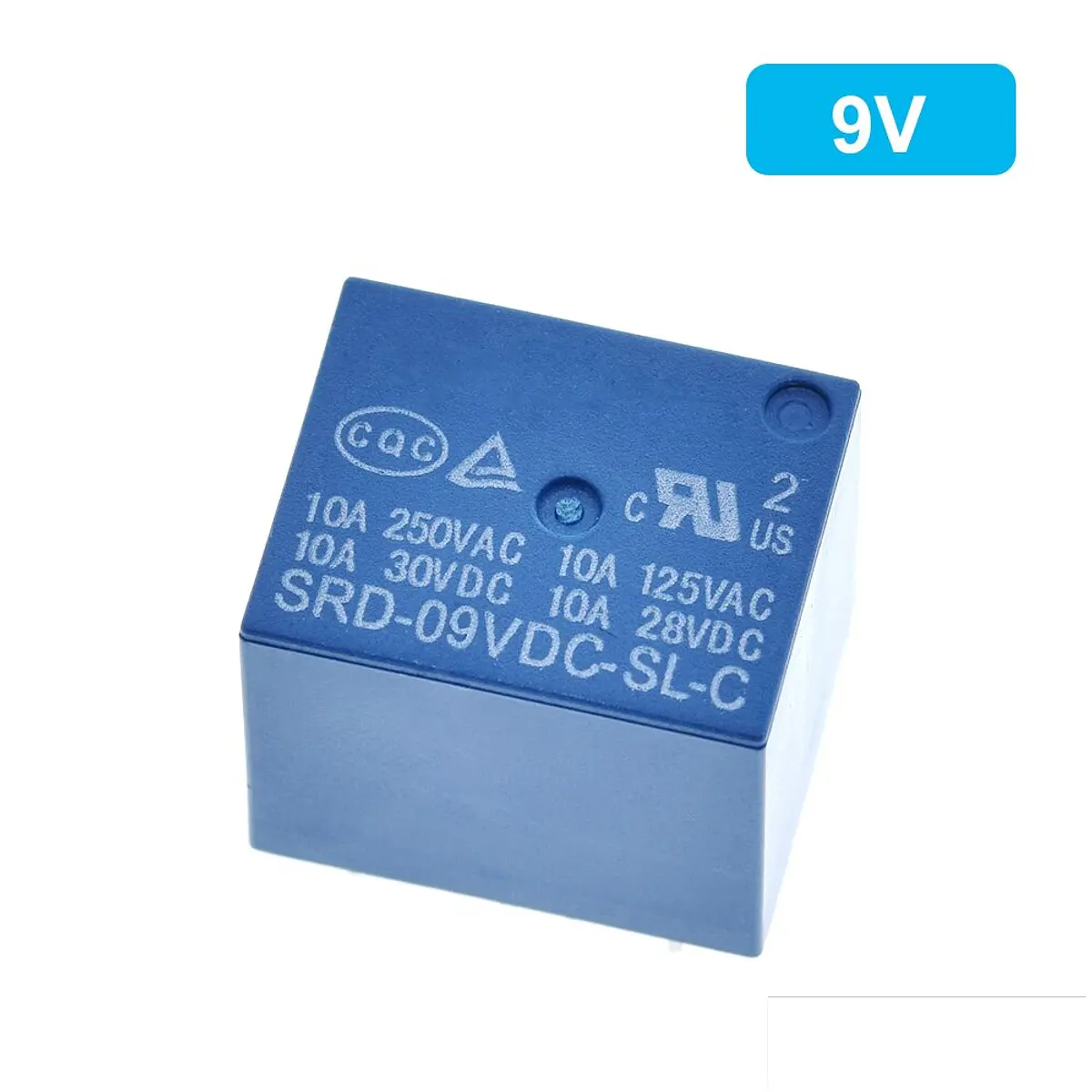 Relevo relay 9v 5 pines 10 Amp