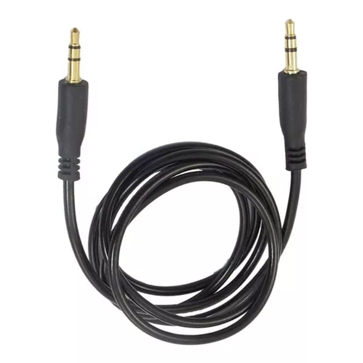 Cable auxiliar stereo plug a plug 3.5 mm 5 metros