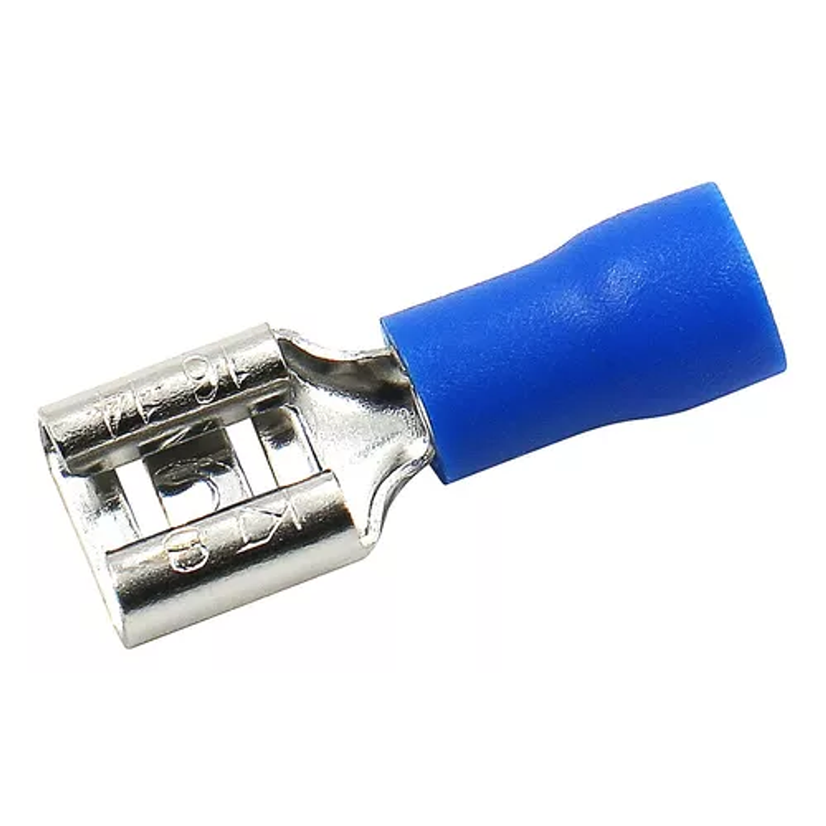 Terminal faston hembra 4.8 mm aislada mediana