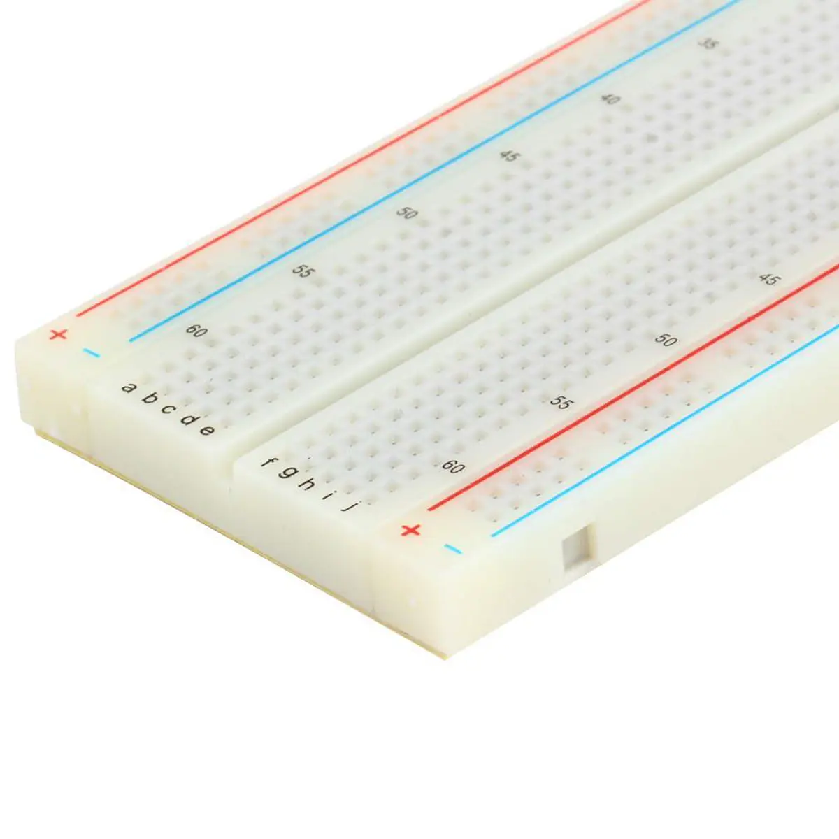Protoboard 830 Puntos Grande Marcada Con Positivo Y Negativo