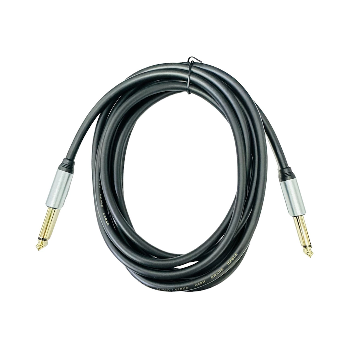 Cable Mono Plug A Plug 1/4 6.3mm 3 metros
