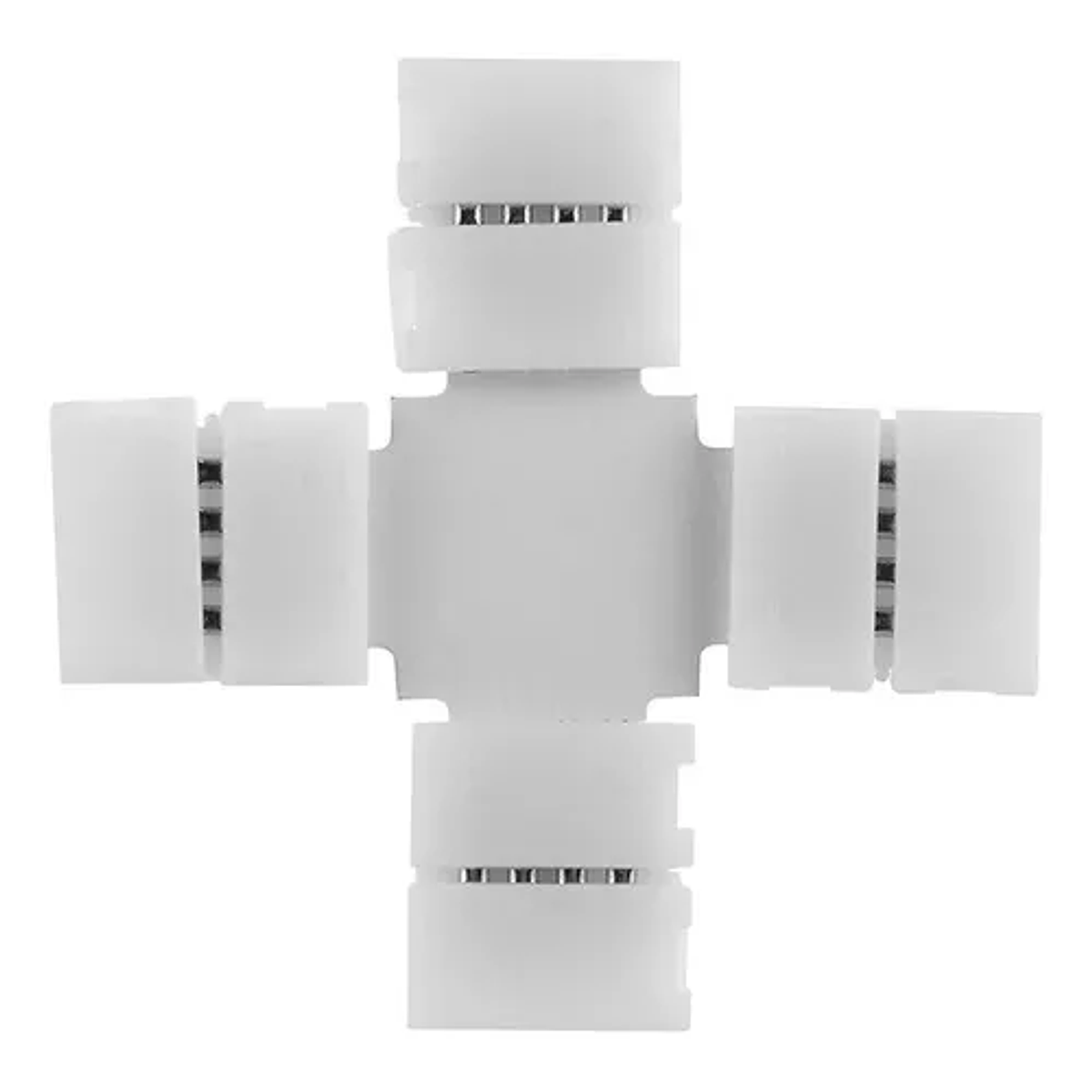 Conector Unión Rgb + Cinta Led Conector Presión