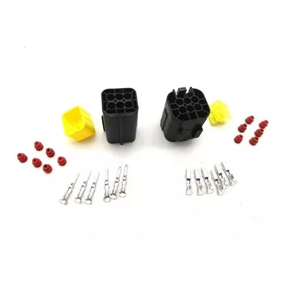 Conector Sumergible Impermeable Hembra Macho 2 3 4 6 Pines