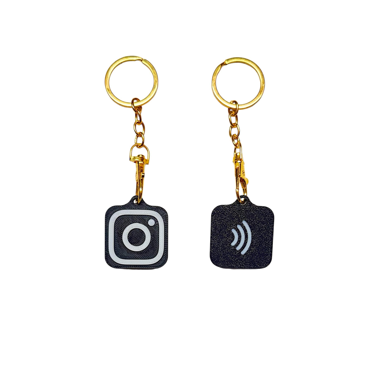 Llavero Nfc Inteligente personalizado para Instagram