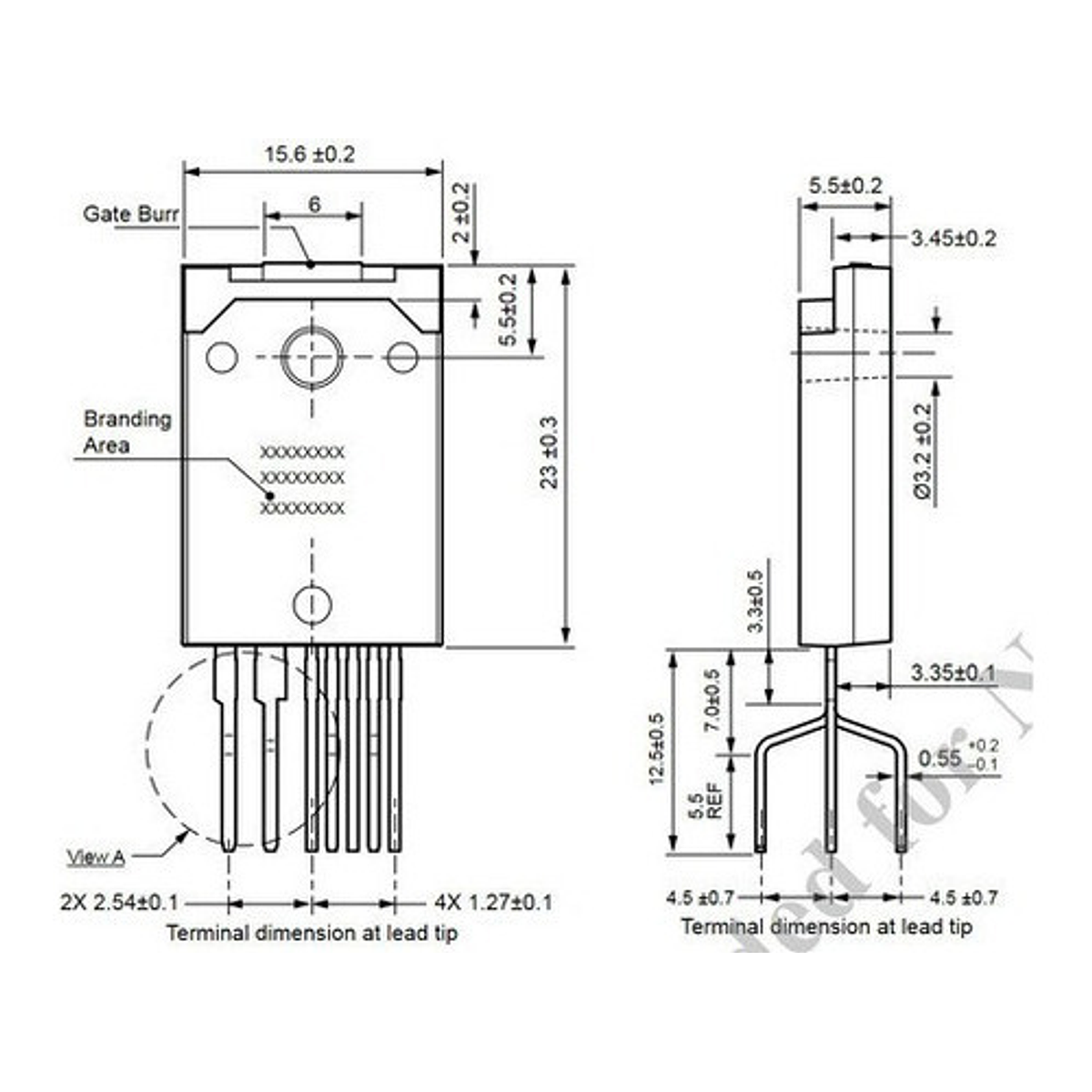 Circuito Integrado Strx6768 Transistor Regulador Conmutador