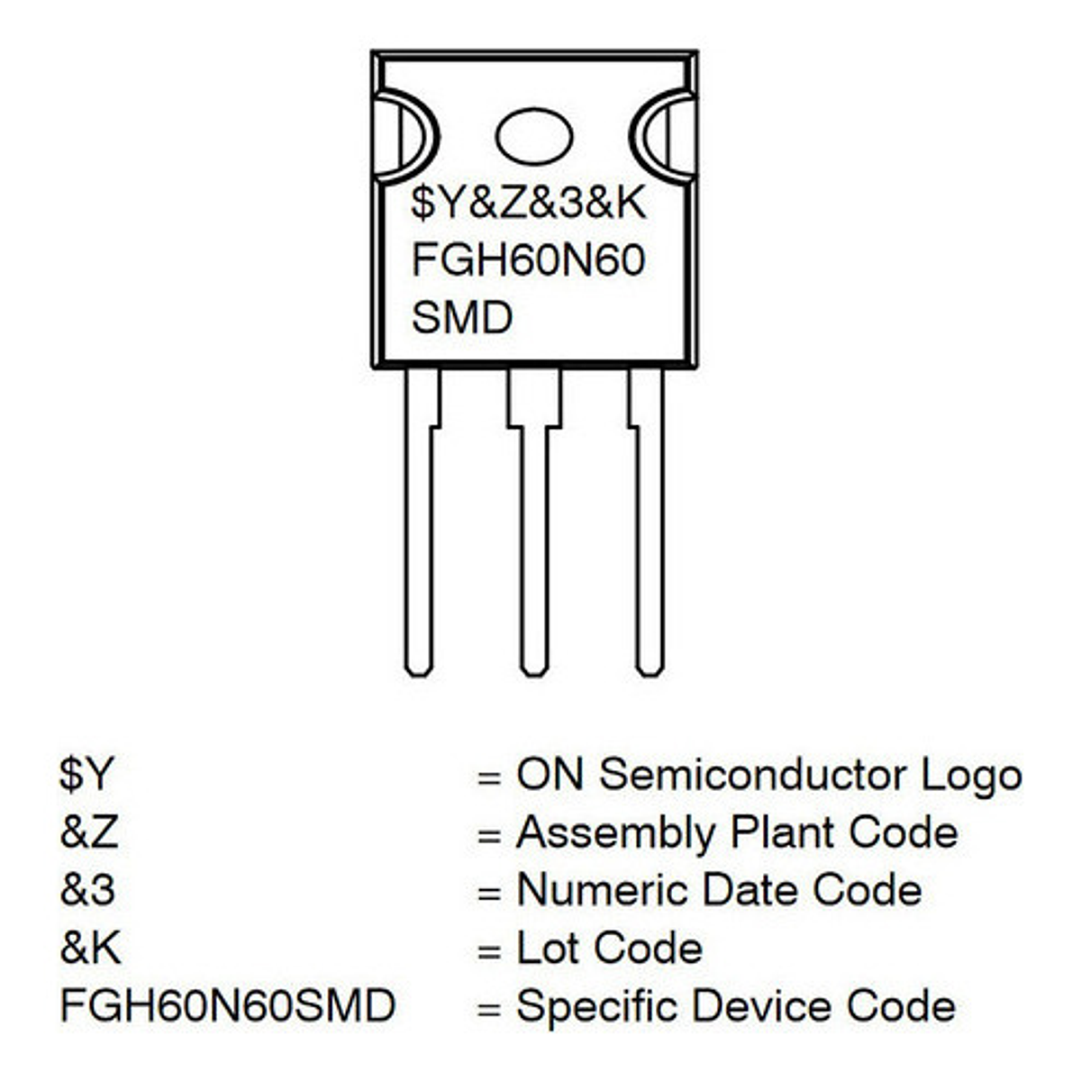 Circuito Integrado 60n60 Transistor Igbt Smd 600v 60a Solar