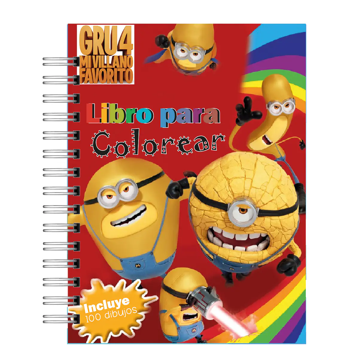 Libro para colorear “Mi Villano Favorito 4”