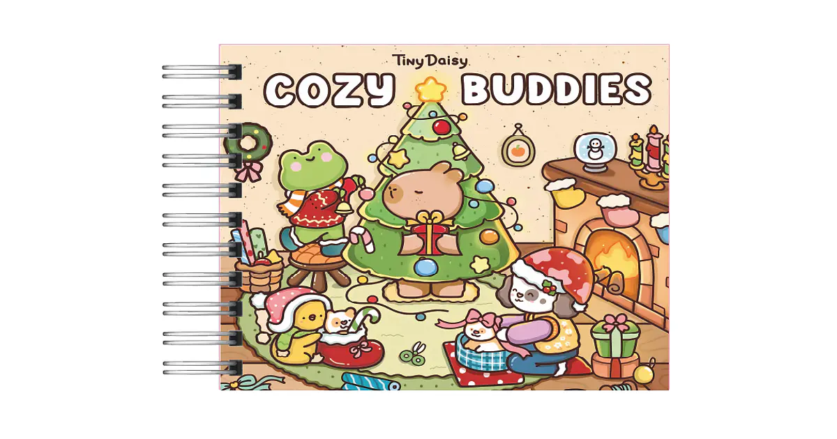 Libro para colorear Cozy Buddies