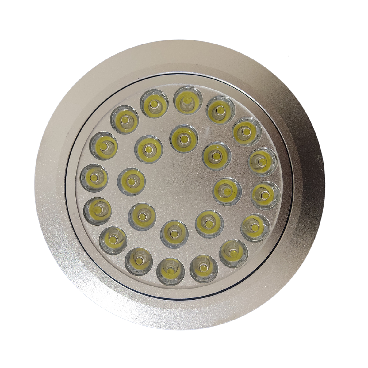 Foco Dicroico LED Embutido SMD 24W Niquel