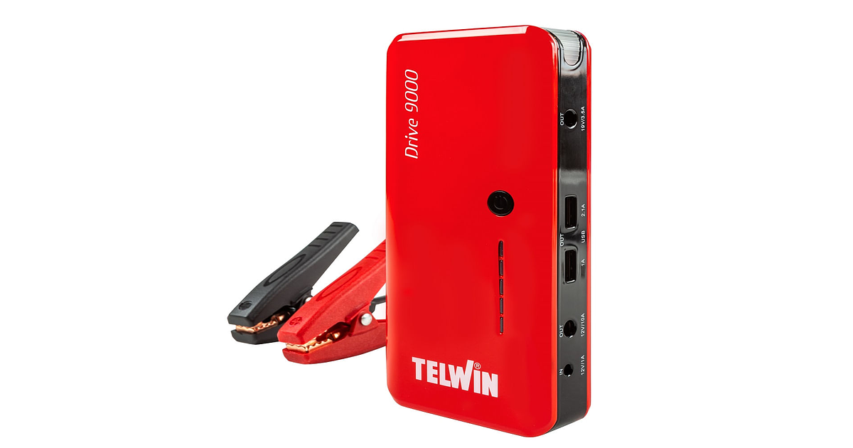 Cargador Partidor 12V Mod.Drive 9000 Telwin