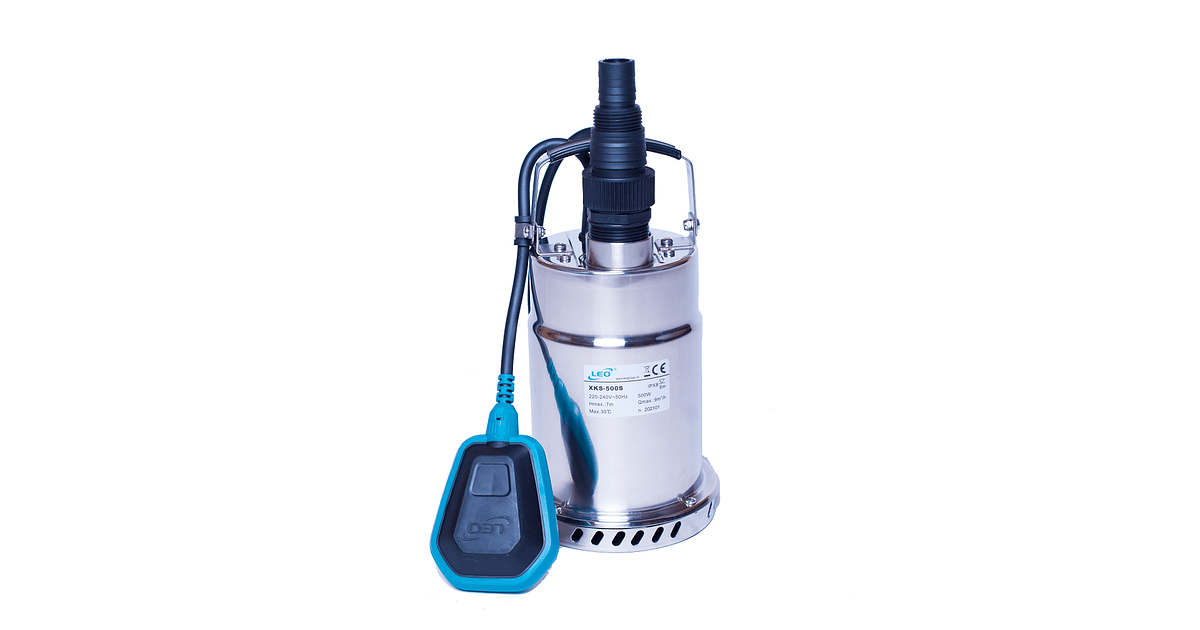 Bomba Sumergible XKS 500S - 0.5HP, 220V, LEO, El Metro