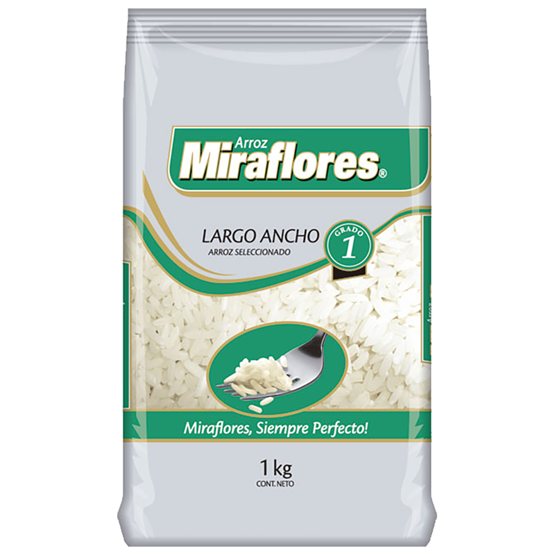 Arroz Grado 1 Miraflores 1 Kg