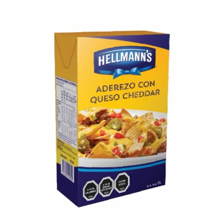 Queso Cheddar Líquido Hellmann’s litro