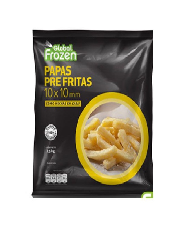 Papas Global Frozen 2.5 kilos