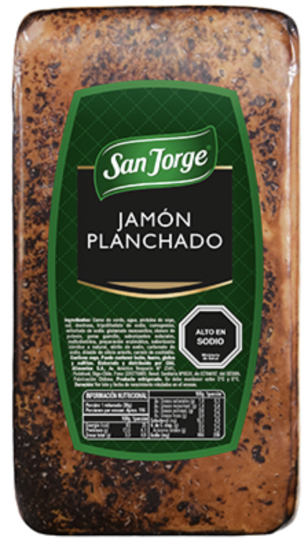 Jamón Planchado San Jorge 250 grs.