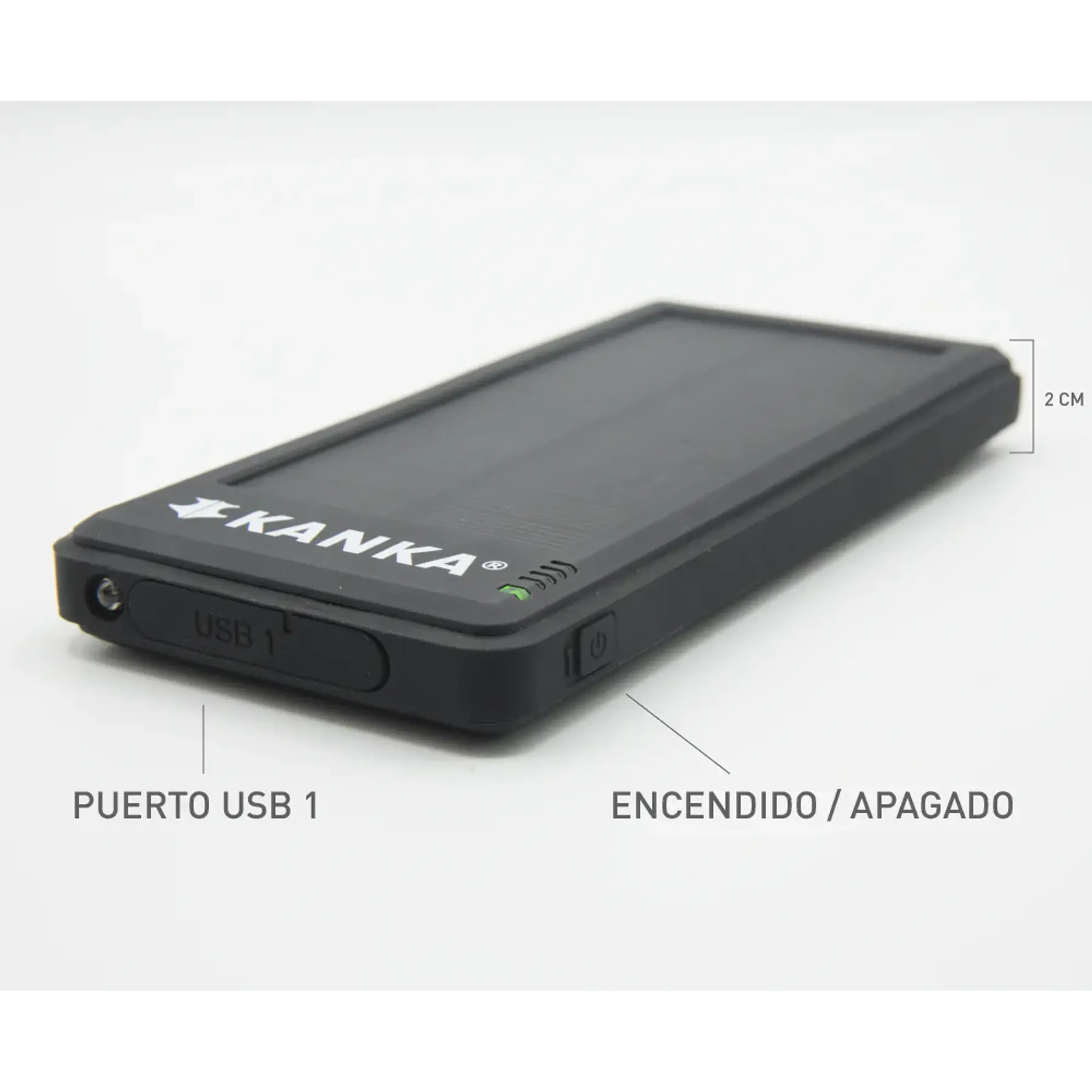Batería Recargable + Solar Kanka Asador