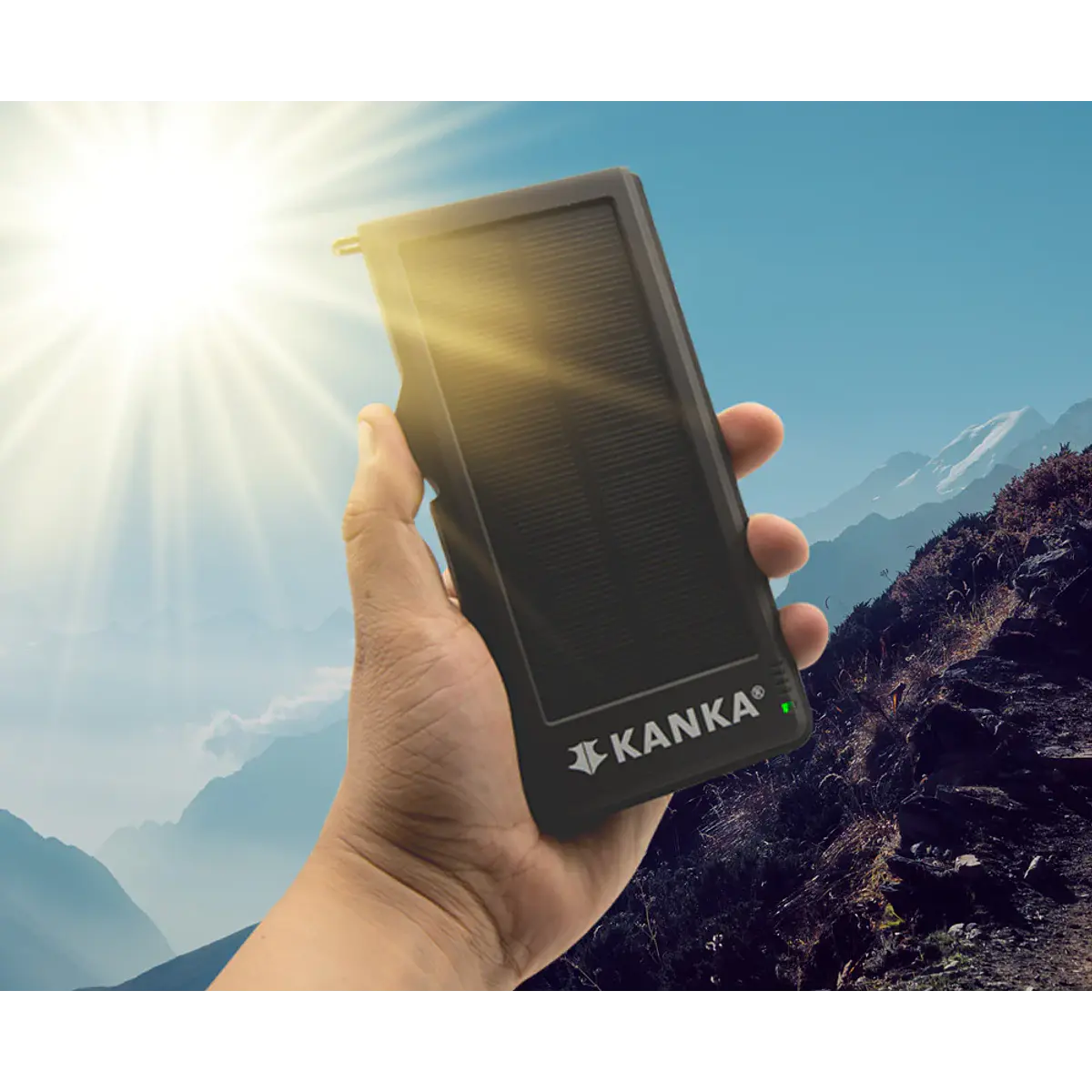Batería Recargable + Solar Kanka Asador