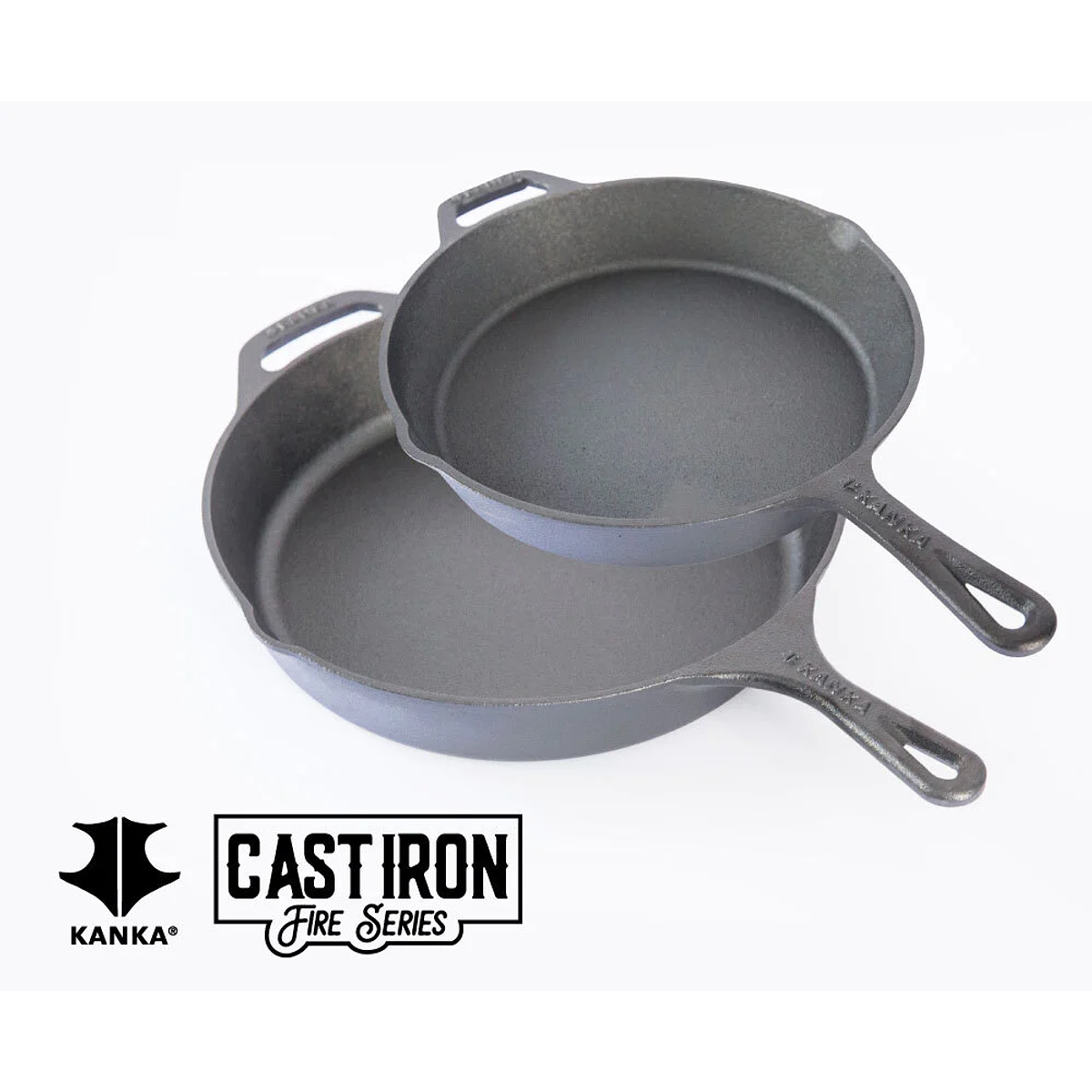 SET DE SARTENES CAST IRON HIERRO FUNDIDO KANKA
