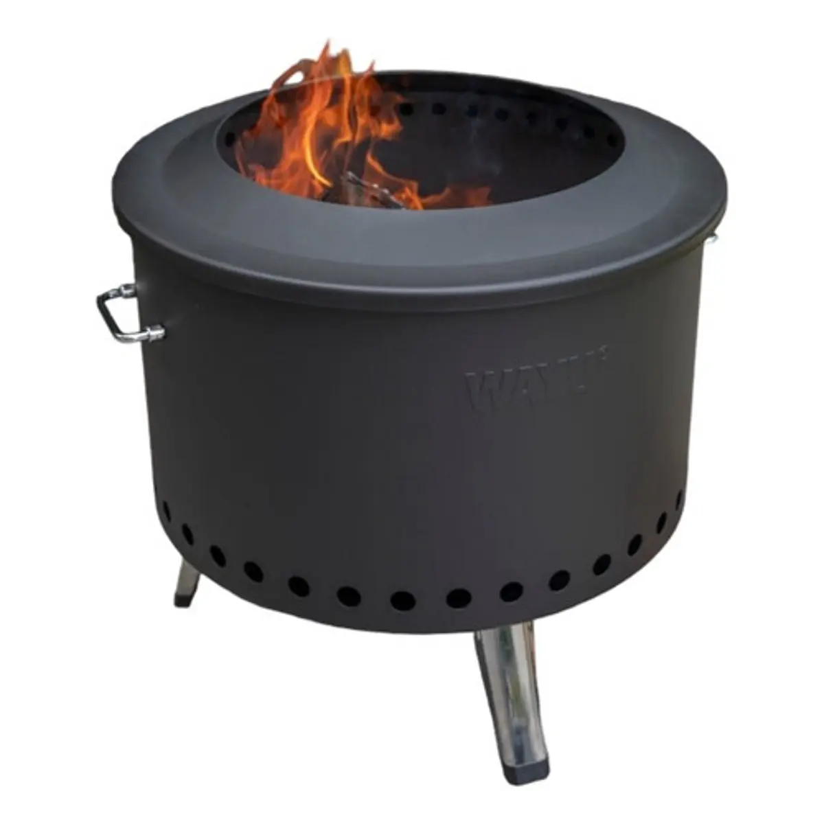 Brasero Smoke Fogón Premium Leña Carbón Sin Humo 55cm