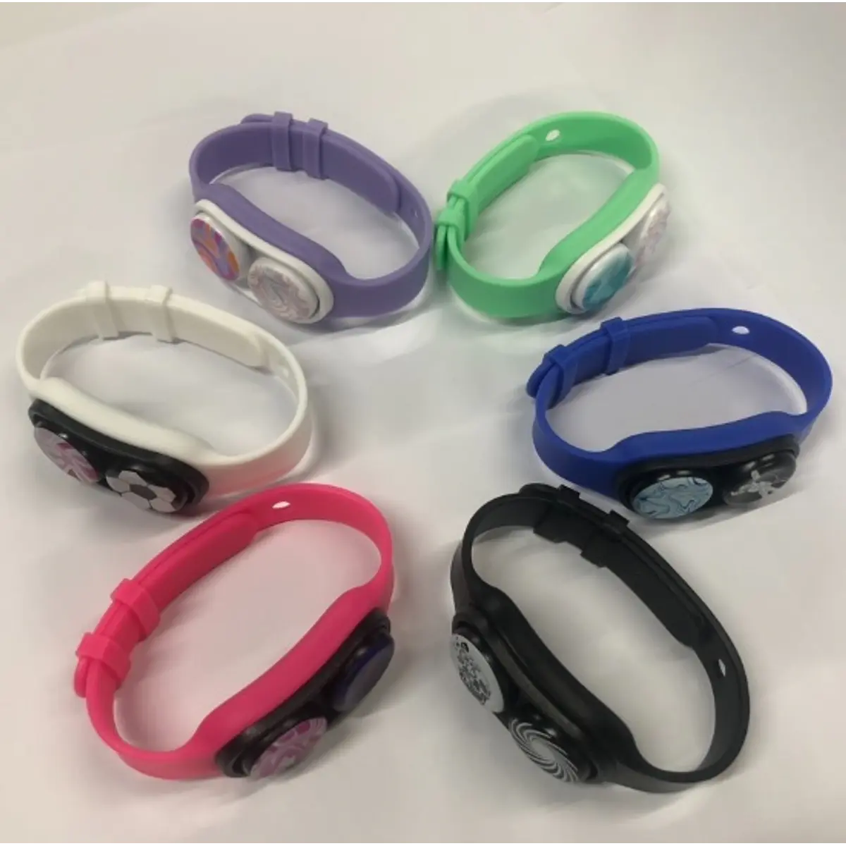 Pop Pucks Tipo Reloj Anti Stress Imánes